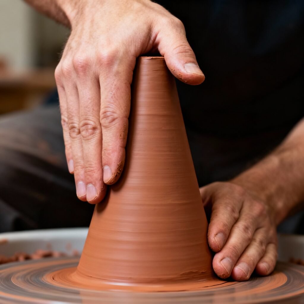 Throwing Perfection: The Essential 5 Steps to Centering Clay on the ...