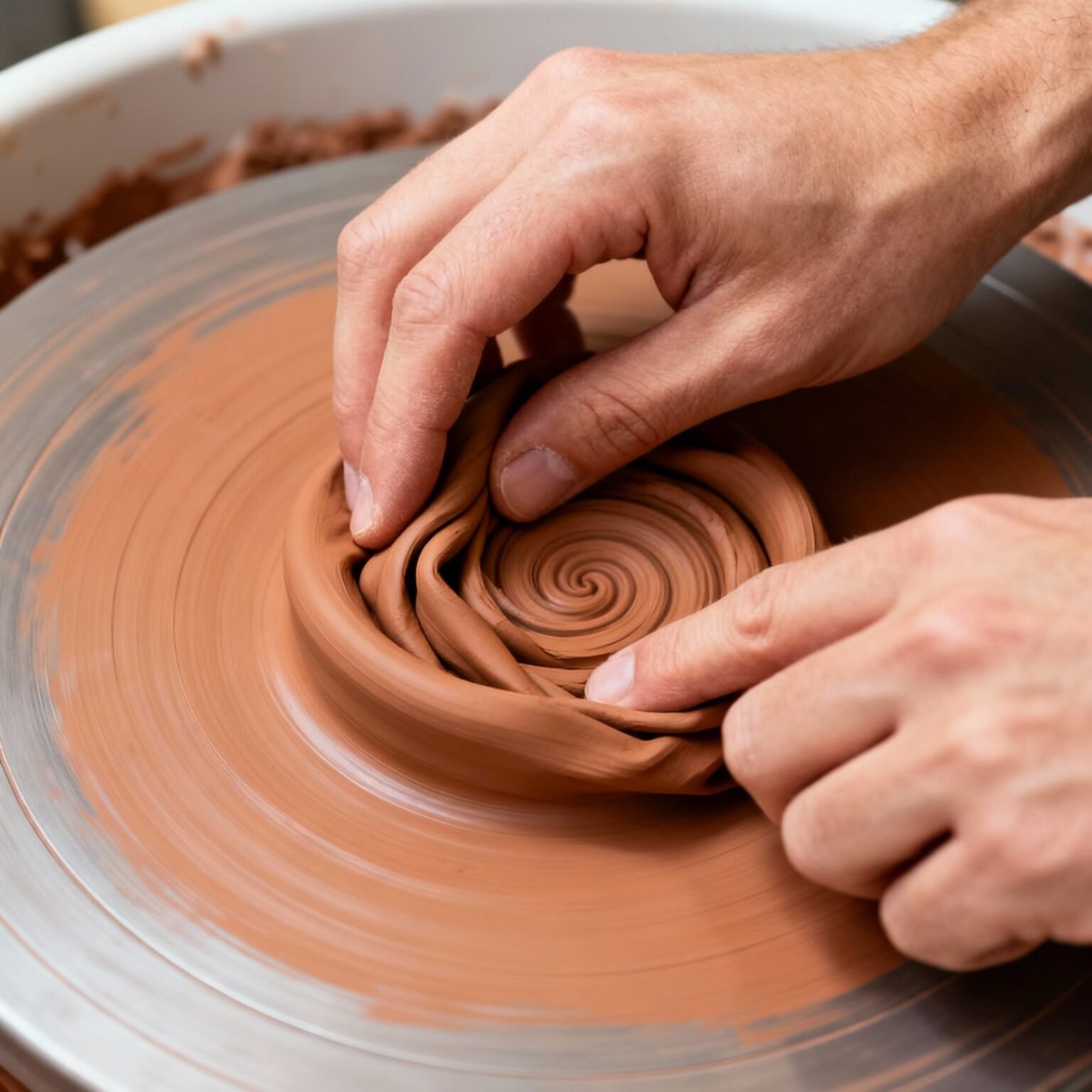 Throwing Perfection: The Essential 5 Steps to Centering Clay on the ...